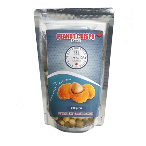 Ella Gray Gourmet Peanut Crisps Ranch Floral Acres Greenhouse