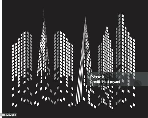 현대 도시 스카이라인 도시 실루엣입니다 평면에서 벡터 일러스트 레이 션 개념에 대한 스톡 벡터 아트 및 기타 이미지 개념 건설 산업 건축 Istock