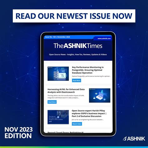 Ashnik On Linkedin Newsletter Database Powerofopen Opensource Ospo Automation Postgres