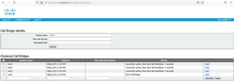 implementing cisco meeting server resilient and scalable all services