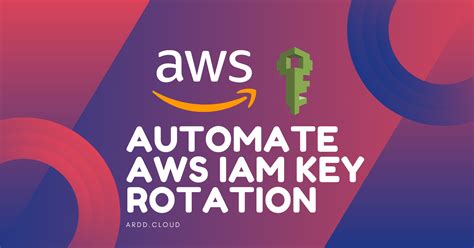 automate aws iam key rotation
