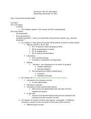 Comprehensive Guide To Bus Final Exam Topics Course Hero