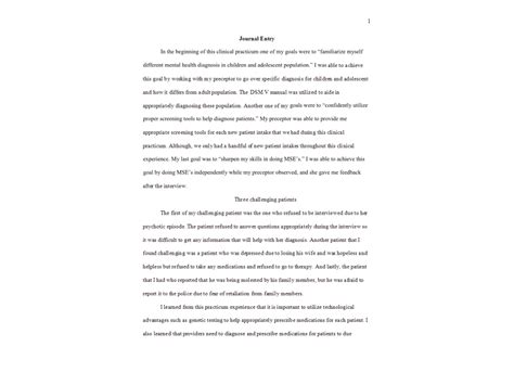 Nrnp 6675 Week 11 Assignment Journal Entry Course Resources