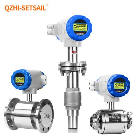 Smart High Accuracy RO Magnetic Flow Indicator Water Flow Meter Ms Pipe Flow Meter Flow