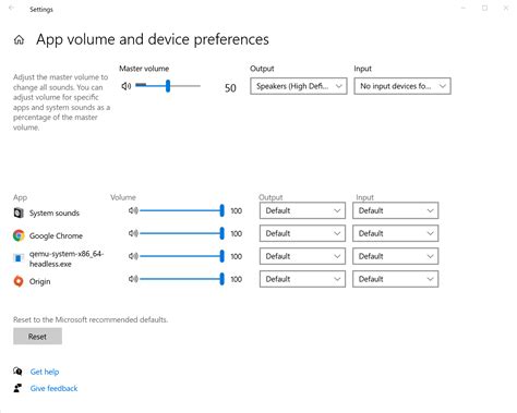 audio how to reset volume mixer for windows 10 super user