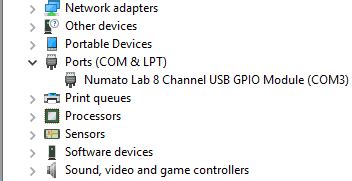 Channel USB GPIO Module With Analog Inputs Numato Lab