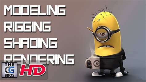 CGI Modeling Tutorial : "Modeling Minion: Part - 1" by - Edge3D - YouTube