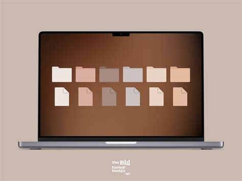 Aesthetic Nude Desktop Folder And Document Icons Pack Macos Etsy