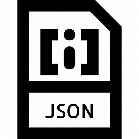 Document Extension File Format Json Type Icon