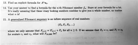 SOLVED Find An Explicit Formula For A Xo Use Your Answer To Find Formula For The N Th