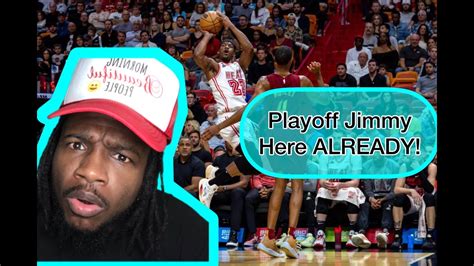 Cleveland Cavaliers Vs Miami Heat Playoff Jimmy Showed Up Full