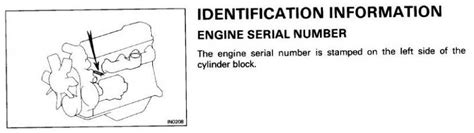 B Series H Series Landcruiser Engine Serial Number VIN Number Thread Page IH MUD Com