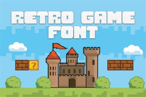 Retro Game Font Worth To Buy