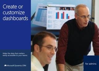 Dynamics CRM Create Or Customize Dashboards PDF Web Design And HTML Internet