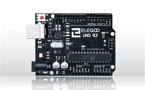 Uno R3 Controller Board Black Elegoo Cz