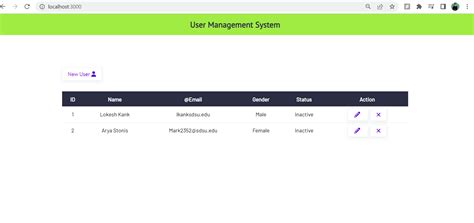 GitHub Lokesh Kank Mongo DB User Management App