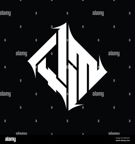 Qt Logo Monogram Diamond Abstract Shape Vector Images Design Template