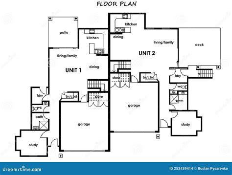 Floor Plan Interior 2d Floor Plan For Real Estate Home Plan Autocad