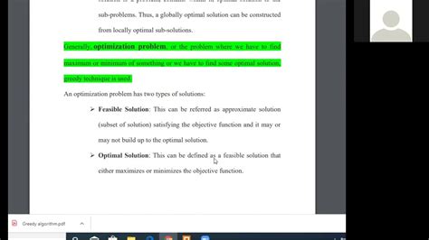 Introduction To Greedy Algorithms Youtube