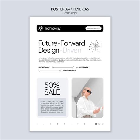 Premium Psd Technology Template Design