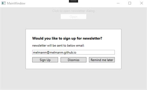 Yet Another Way Of Implementing Modal Dialogs In Wpf With Mvvm Pattern