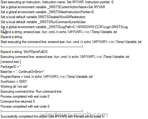 Task Sequence Custom Variable Configuration Manager 2012 Windows Noob Com