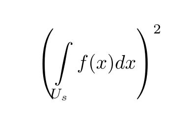 Positioning Fixing Overlap Between Parenthesis And Integral Limit TeX LaTeX Stack Exchange