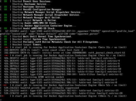 Rebooted My Docker And Now Stuck On A Start Job Is Running For Docker Application Container