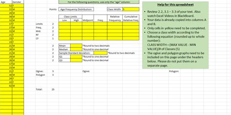 Solved You Will Submit The Excel Sheet With The Following Chegg Com