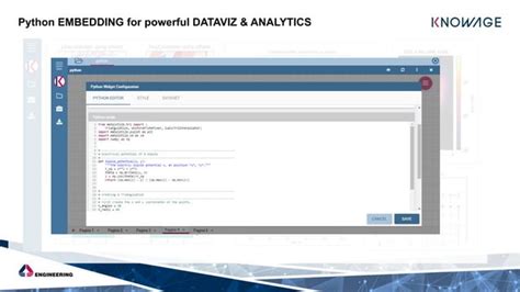R PYTHON WIDGET KNOWAGE PPT Free Download