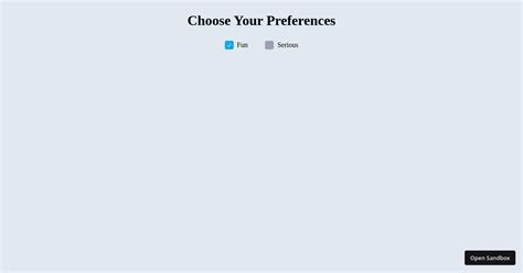 Radix Checkbox Codesandbox