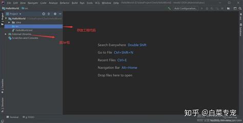 使用idea编写第一个程序“helloworld” 知乎