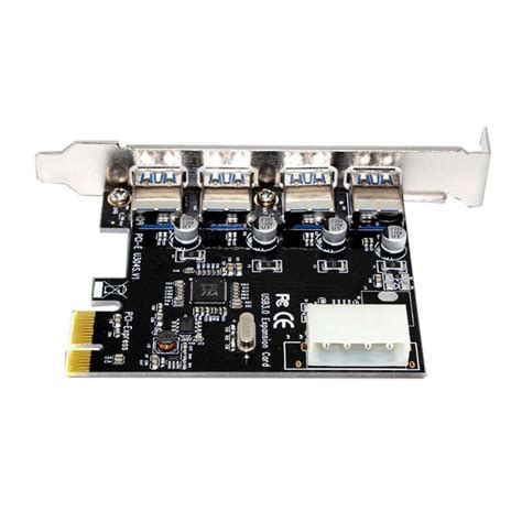 4 Port Pci E Expansion Card 3 0 Hub Adapter 4 Port Usb3 0 Controller Usb 3 0 Pci E Pcie Express