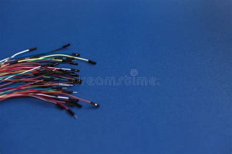 Multicolored Soldless Thin Wires With Connectors For Electronic Robotic