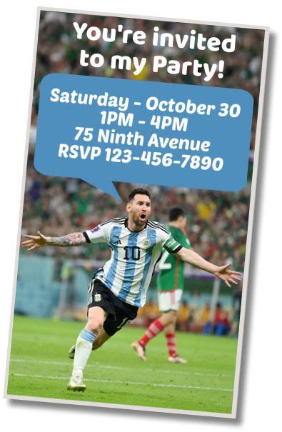 10 Best Invitations Messi Digital Whatsapp Messenger