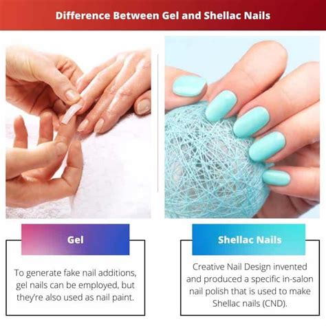 Difference Between Gel And Shellac Nails Ask Any Difference