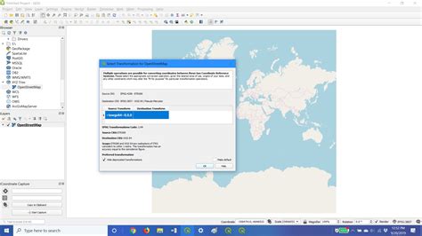Qgis How To Set Crs On Openstreetmap V 38 Geographic Information