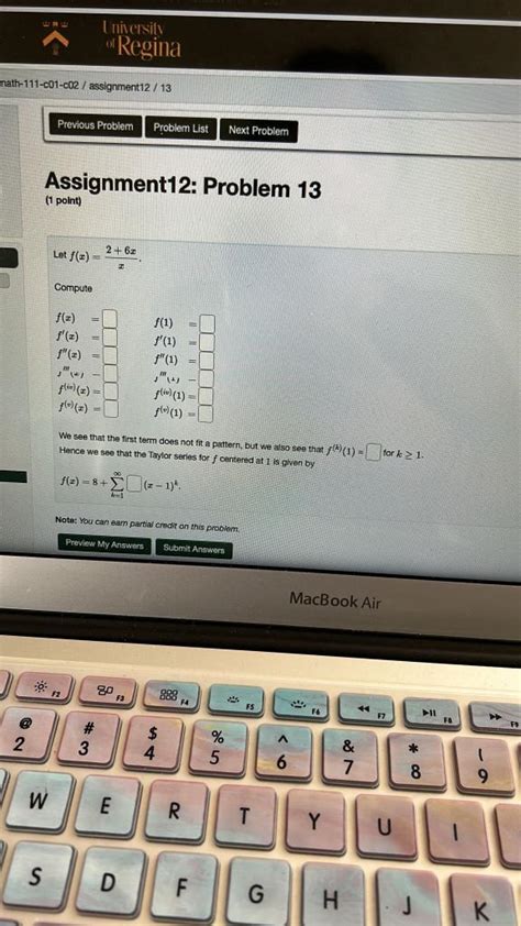 Solved Let F X X2 6x Compute