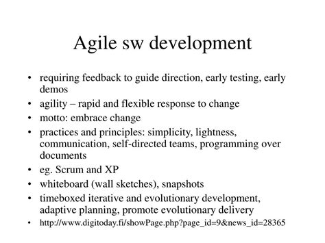 ppt software quality and agile sw development powerpoint presentation