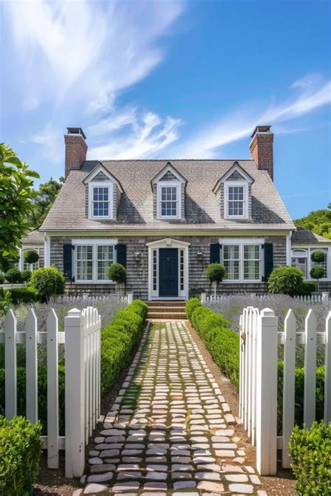 25 Stunning Cape Cod House Exterior Landscaping Ideas For Maximum Elegance