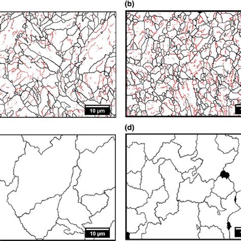 Grain Boundary Maps For A Coarse Grained Microstructure B