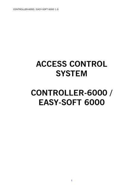Controller 6000 10 Gb Pdf Relay Backup