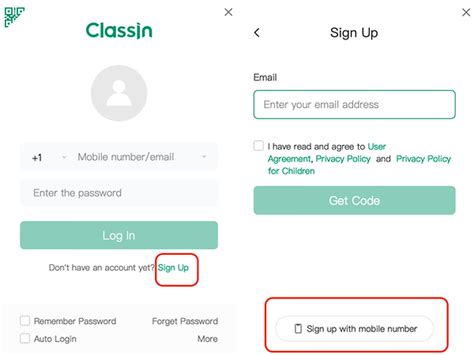 How To Register Classin Account A Learning Center