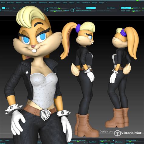 🪨 Lola Bunny Rockstar Lola Bunny Metal Vibes Lola Bunny Urban