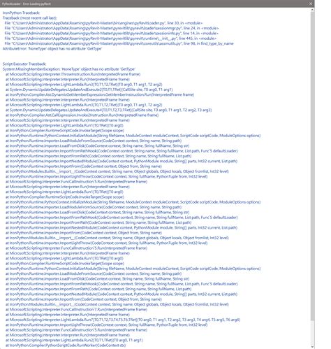 Install Error Eirannejad PyRevit Issue 966 Pyrevitlabs PyRevit GitHub