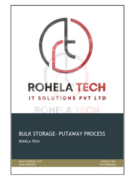 Bulk Storage Putaway Process Download Free Pdf Warehouse