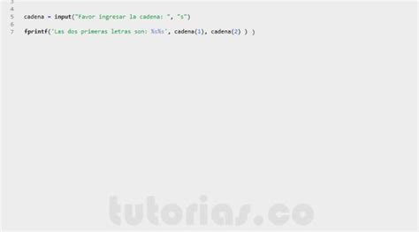 Funciones MatLab Extraer Subcadena Tutorias Co