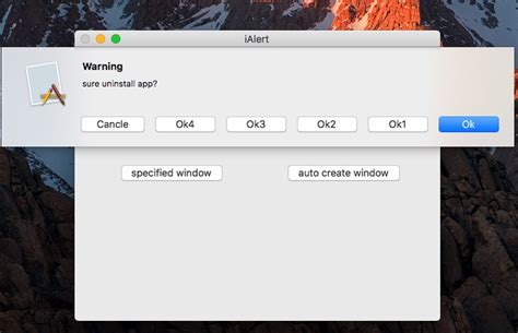 GitHub Shaojiankui IAlert IAlert A Block NSAlert For MacOS Cocoa App