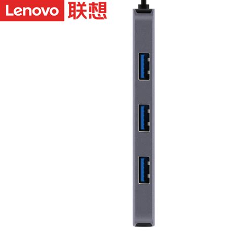 Lenovo Usb C Hub F1 C03 Type C To Gigabit Network Port To Usb Aluminum