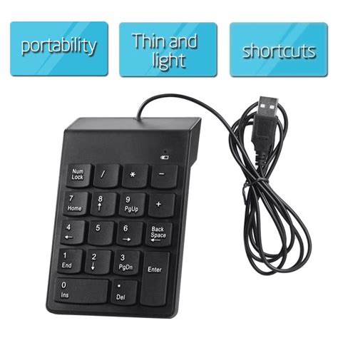 USB Number Pad Numpad Numeric Keypad 18 Keys Keyboard For Laptop Deskto PC New Daraz Lk